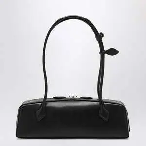 Alaïa Teckel Bag In Smooth Leather - Black