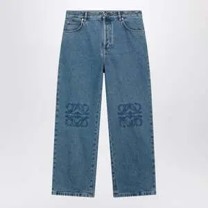 Loewe Light Wash Bottoms For Men