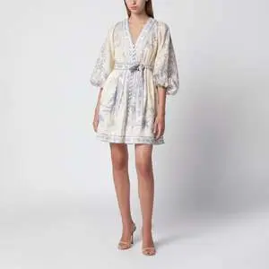 Zimmermann Indra Linen Dress - Multicolor