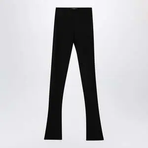 Gucci Viscose Crêpe Jersey Trousers - Black