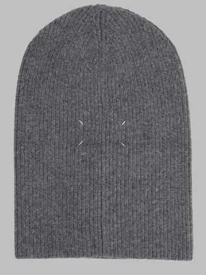 MAISON MARGIELA Ribbed Balaclava - Gray