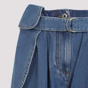 Loewe Lightweight Washed Cotton Cargo Jeans