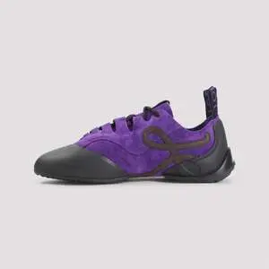 Loewe Grip Suede Calfskin Sneakers With Climbing-inspired Silhouette - Brown