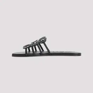 Loewe Anagram Petal Slide Sandals