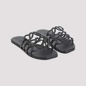 Loewe Anagram Petal Slide Sandals