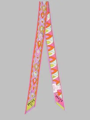 Emilio Pucci Silk Twill Bandeau