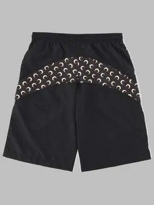MARINE SERRE Shorts With Crescent Print