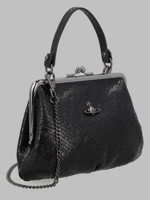 VIVIENNE WESTWOOD Leather Handheld Bag