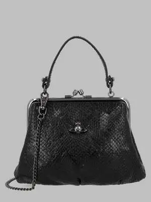 VIVIENNE WESTWOOD Leather Handheld Bag