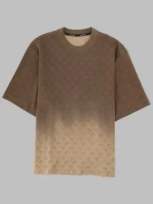 MARINE SERRE T-shirt Moon - Brown