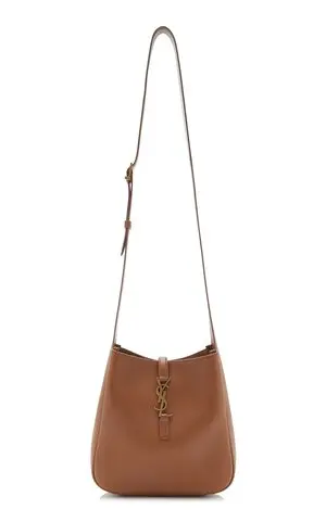 Saint Laurent Le 5 A 7 Leather Crossbody Bag - Brown