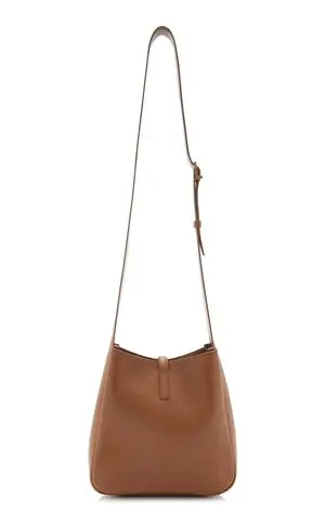 Saint Laurent Le 5 A 7 Leather Crossbody Bag - Brown