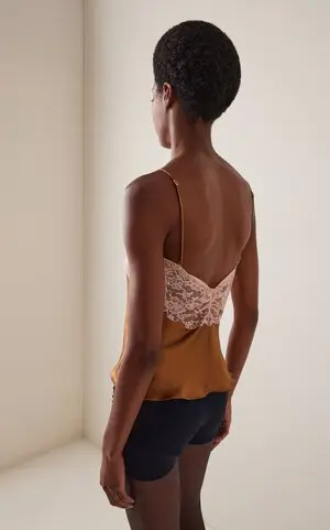 Saint Laurent Lingerie Silk Top