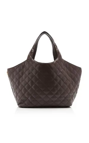 Saint Laurent Icare Medium Leather Tote