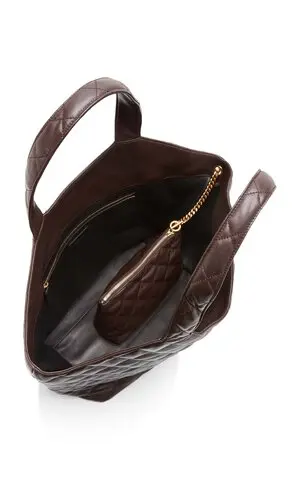 Saint Laurent Icare Medium Leather Tote