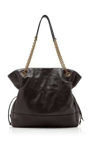 Saint Laurent Jamie Leather Shopping Bag