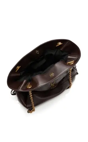 Saint Laurent Jamie Leather Shopping Bag