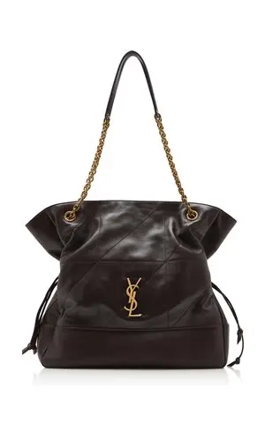 Saint Laurent Jamie Leather Shopping Bag