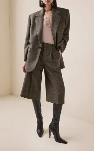 Saint Laurent Virgin Wool Blazer