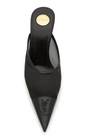 Saint Laurent Resille Kitten Heels