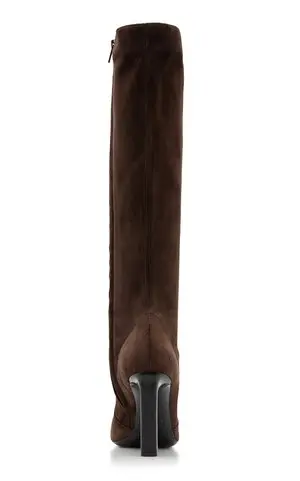 Saint Laurent Francoise 95 Velvet Boots