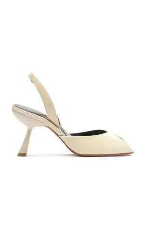 ALEXANDRE BIRMAN Miranda Patent Leather Slingback Pumps
