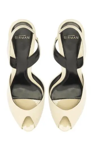 ALEXANDRE BIRMAN Miranda Patent Leather Slingback Pumps