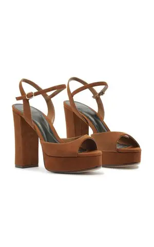ALEXANDRE BIRMAN Amy Suede Platform Sandals