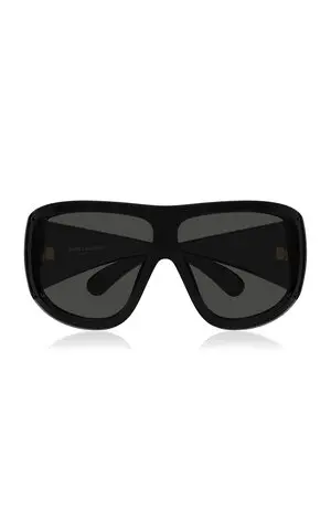 Saint Laurent Black Square Frame Sunglasses