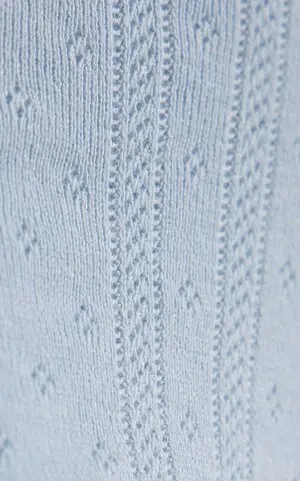 AMIYA Cotton Pointelle Shorts