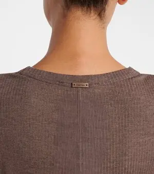 Max Mara Ribbed-knit T-shirt