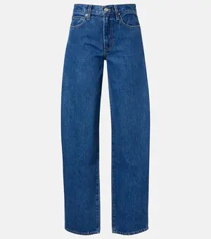 SLVRLAKE Tess Barrel-leg Jeans In Sweet Memory