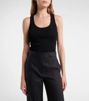 Max Mara Ribbed Knit Tank Top