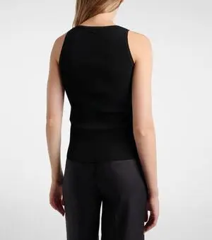 Max Mara Ribbed Knit Tank Top