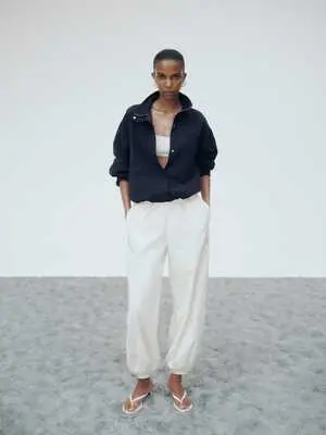 REFORMATION Kendall Jacket - Blue
