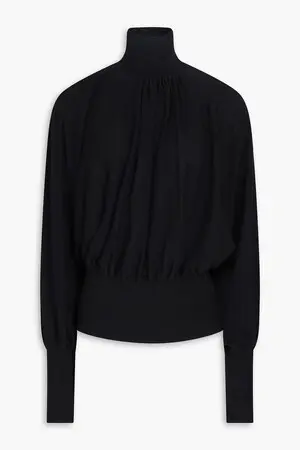 Zimmermann Wool Turtleneck Sweater - Black