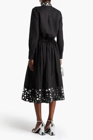 Zimmermann Embellished Ramie Shirt