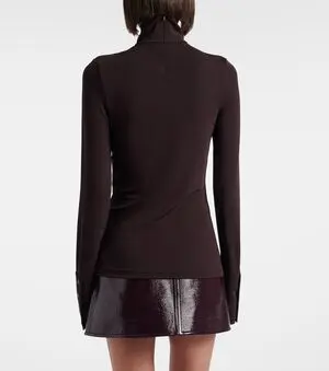 COURREGES Courrèges Jersey Turtleneck Sweater