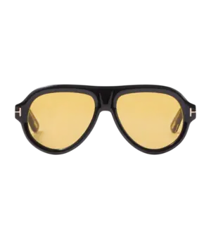 TOM FORD Aviator Sunglasses - Black