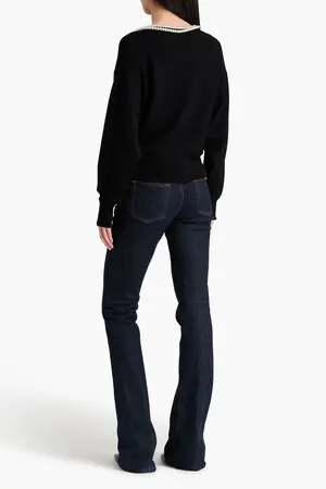 Zimmermann Faux Pearlembellished Wool Sweater