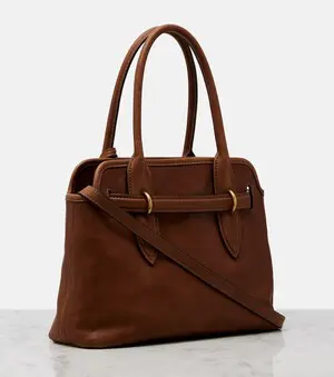 Miu Miu Aventure Small Leather Shoulder Bag - Brown