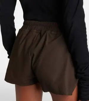 Rick Owens Fog Suede Shorts