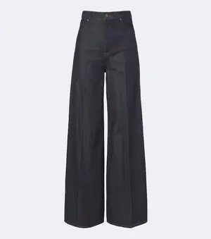 Max Mara High-rise Wide-leg Jeans - Blue