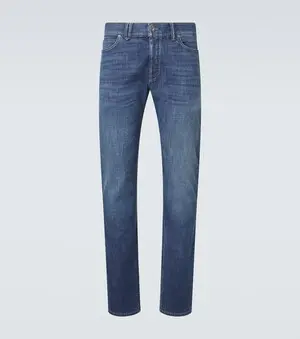 Brioni Slim Fit Jeans - Blue