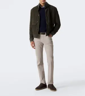Brioni Slim Fit Jeans - Grey