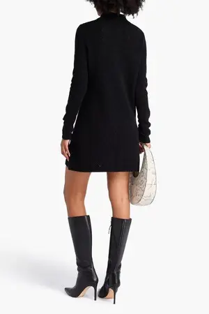 Zimmermann Pointelleknit Wool Mini Dress