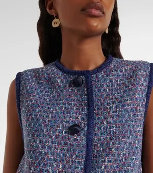Valentino Garavani Tweed Vest