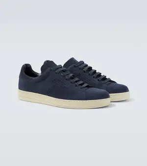 TOM FORD Warwick Suede Sneakers - Blue