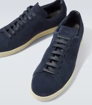 TOM FORD Warwick Suede Sneakers - Blue