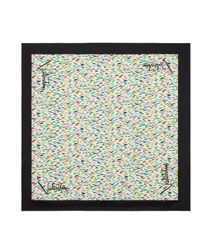 Valentino Garavani Printed Silk Twill Scarf - Multicoloured